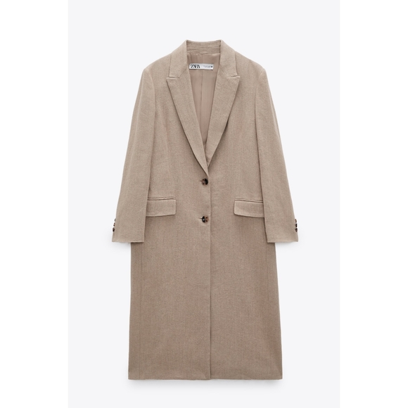 Zara | Jackets & Coats | Zara Linen Jacket | Poshmark